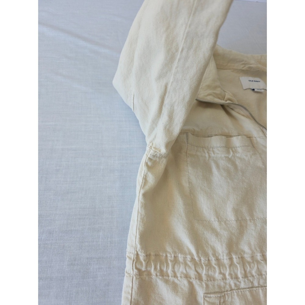 Old Navy | Jackets & Coats | Old Navy Linen Blend Field Jacket Utility ...